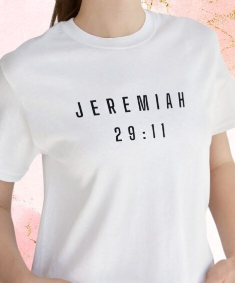 JEREMIAH 29:11 – Walfave – Unique T-Shirts & Personalized Gifts for ...